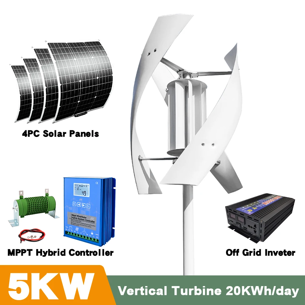 5KW-Vertical-Axis-Maglev-Wind-Turbine-3-Blades-Free-Energy-Household ...