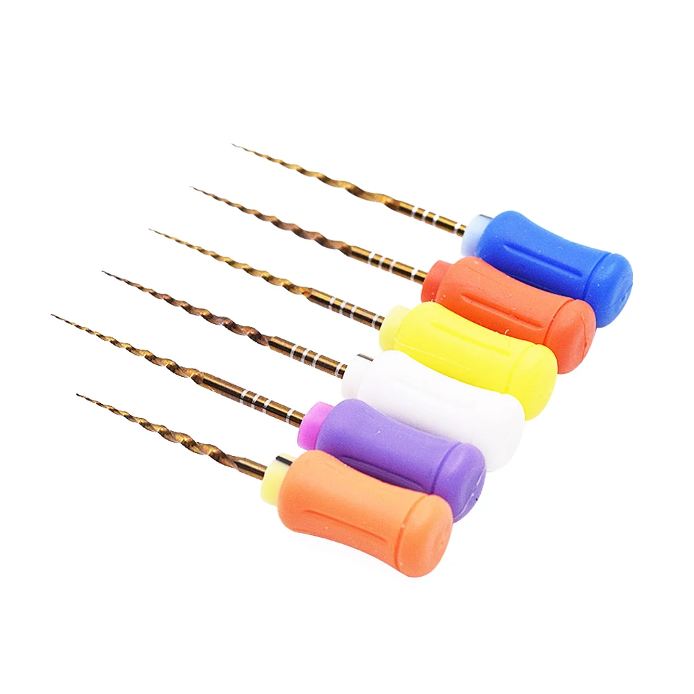 Generic Dental Gold Flexible Files Hand Endo Rotary Files Golden ...