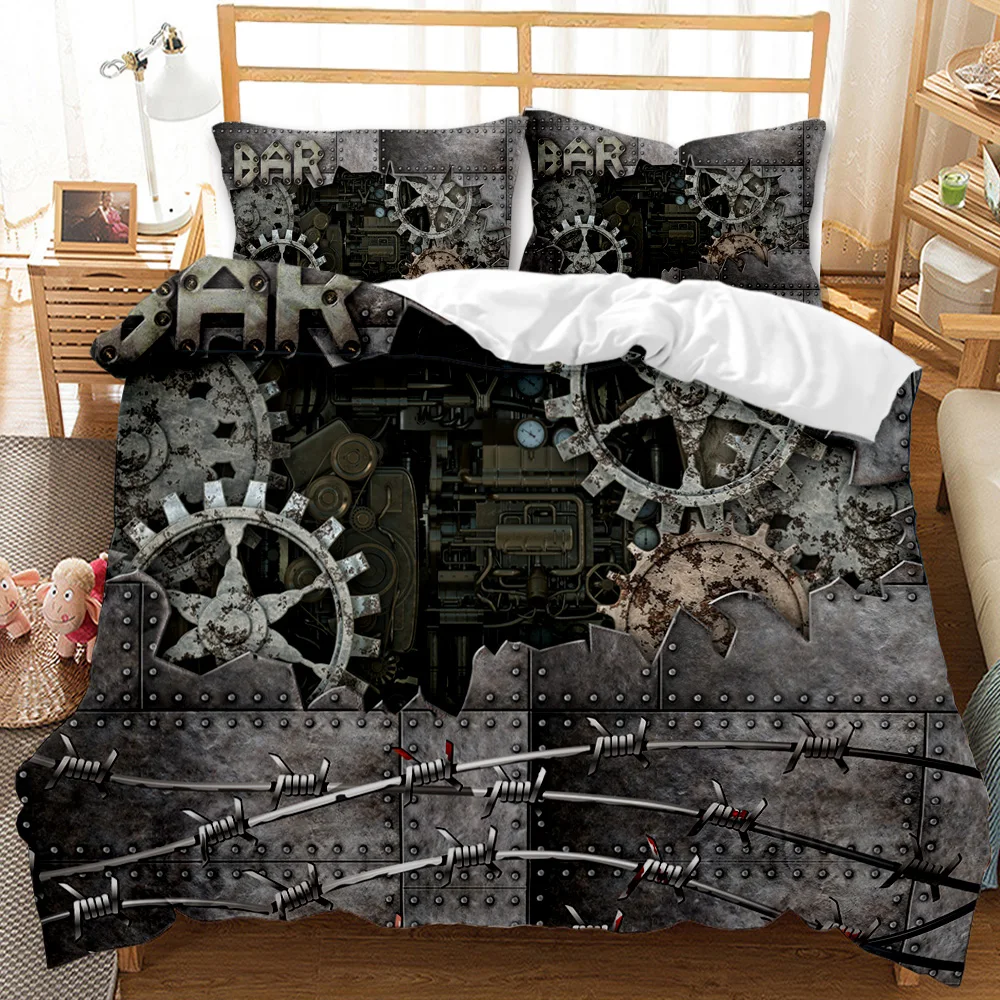 Steampunk Bedding Set