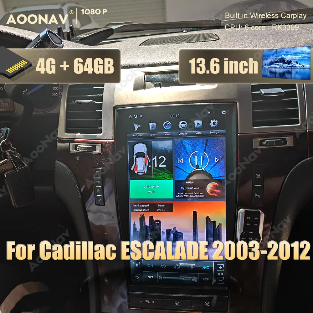 2din-Android-Car-multimedia-player-For-Cadillac-ESCALADE-SLS-2003-2012 ...