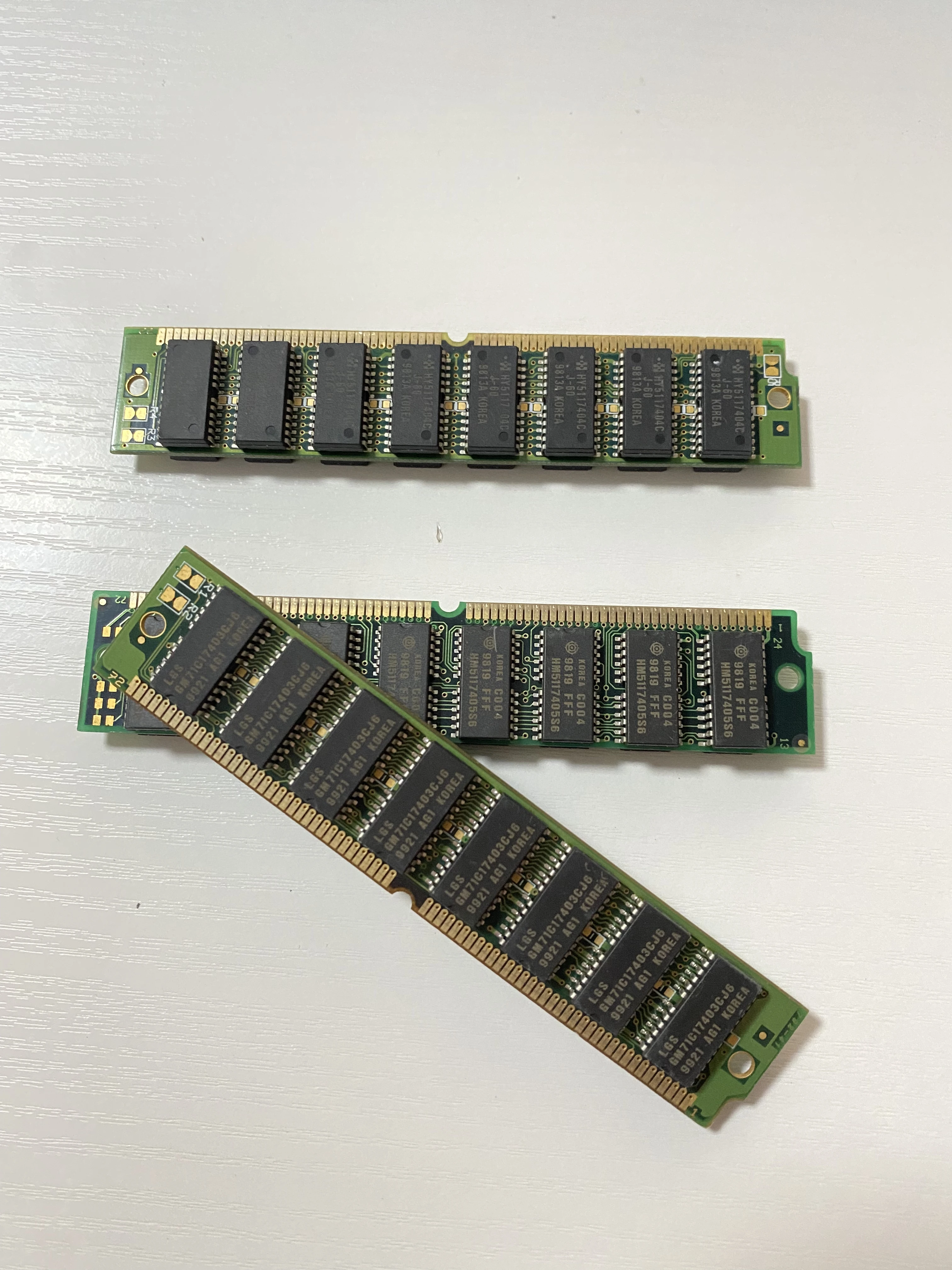 2pcs-100-OK-Original-EDO-72-Pin-Memory-72-line-32M-For-586-motherboard ...