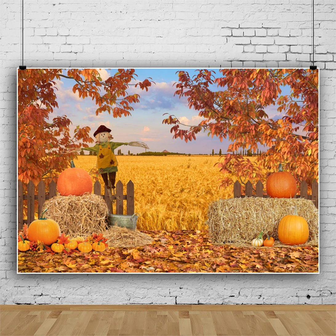 Autumn-Country-Warehouse-Backdrop-for-Photography-Fall-Pumpkin-Farm ...