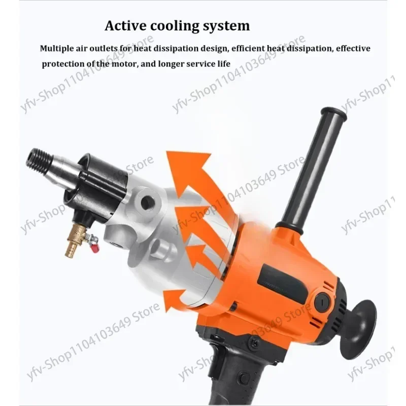 Diamond-Core-Drilling-Machine-Concrete-Core-Engineering-Torque-Drilling ...