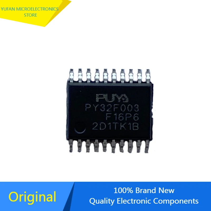 Original-10pcs-Lot-Puya-32bit-Microcontroller-PY32F003F16P6TU-TSSOP20 ...