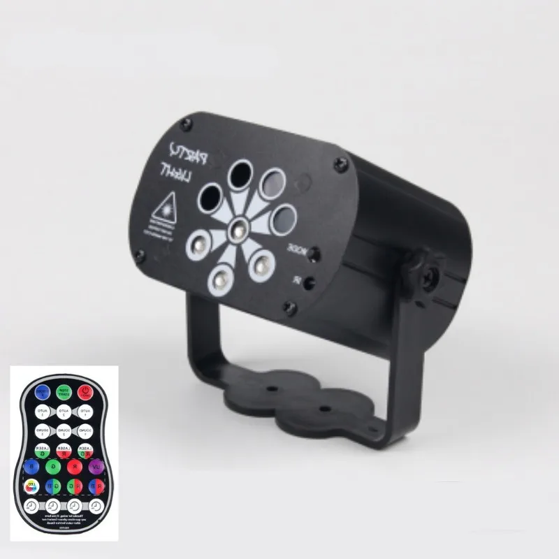 Estrobosc-pio-LED-Projetor-de-Palco-8-Olhos-240-Padr-es-Laser-Efeito-de ...