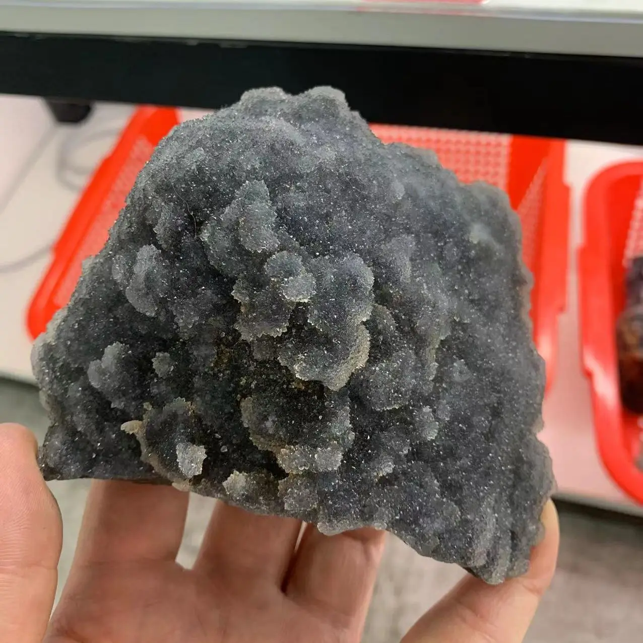 Natural-Sphalerite-Mineral-Specimen-Crystal-Cluster-Sparkling-Ore ...