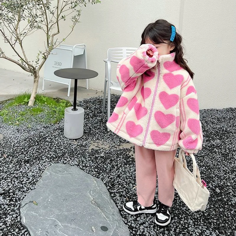 Outer Children's Clothing | Pink Winter Jacket Girls | Winter Jacket ...