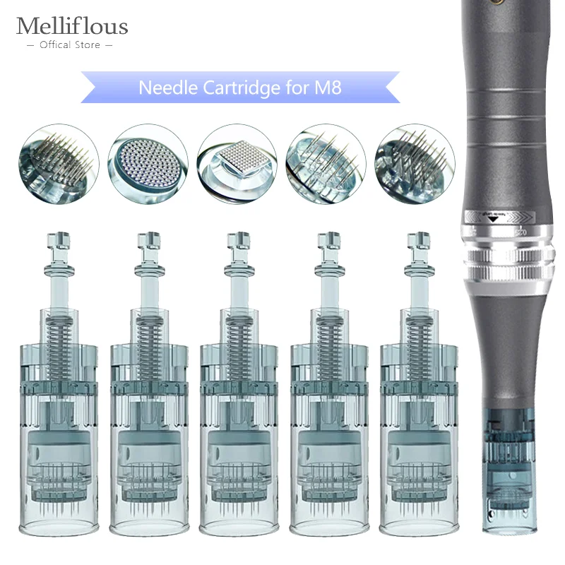 Dr Pen Ultima M8 Replaceable Cartridges For Derma Pen Tip 11/16/24/36 ...