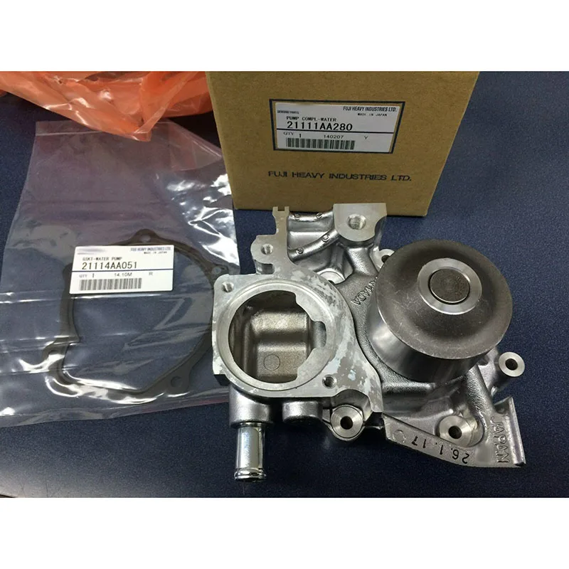 New Genuine Water Pump & Gasket 21111AA280,21114AA051 For Subaru ...