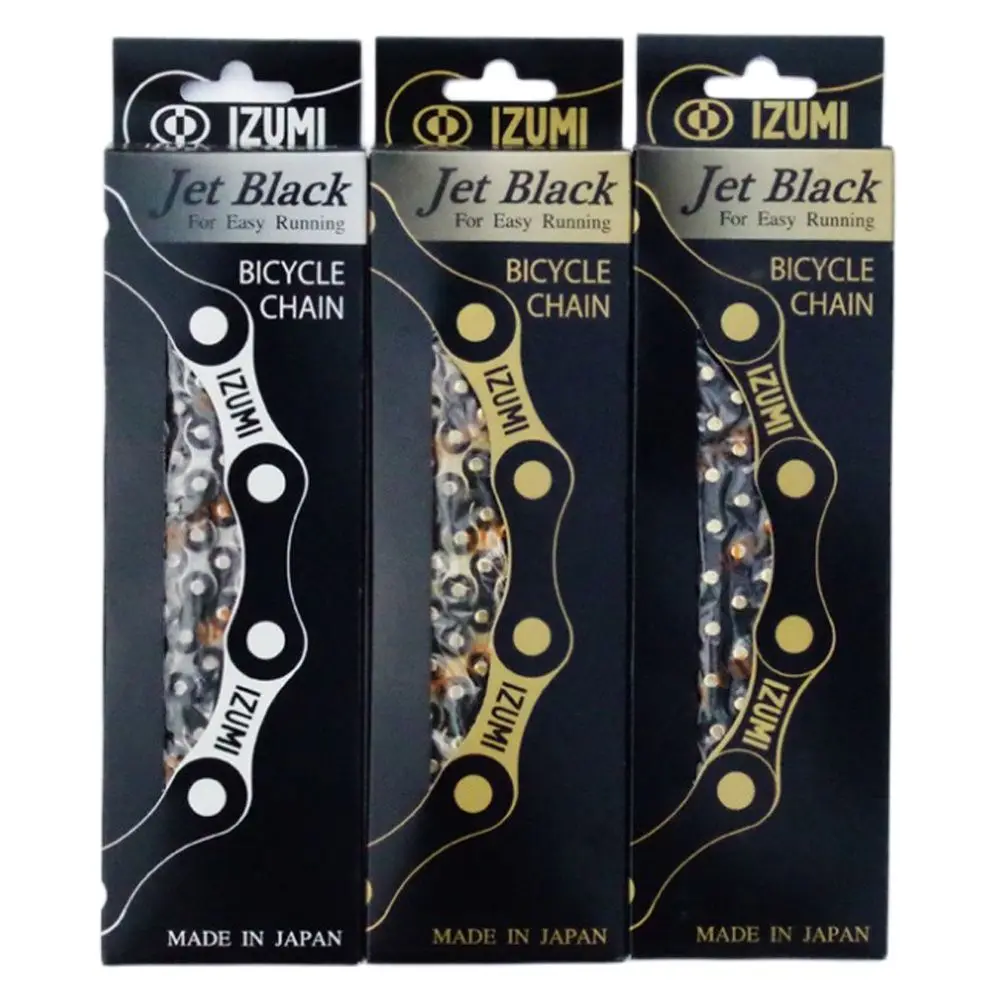 JAPAN-Fixed-Gear-IZUMI-JET-BLACK-For-Bicycle-Chain-Track-Single-Speed-1 ...