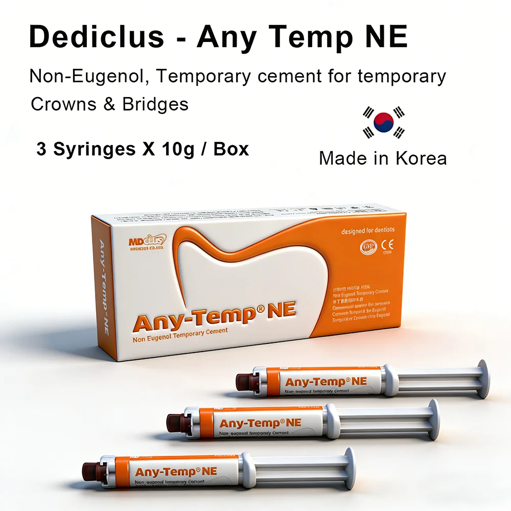 Any Temp NE Non Eugenol Temporary Cement for Crowns and Bridges Automix ...