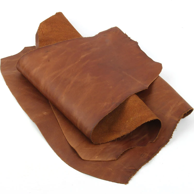 Cuero-de-piel-de-vaca-Natural-de-1-2mm-Color-de-cuero-Crazy-Horse-cuero ...