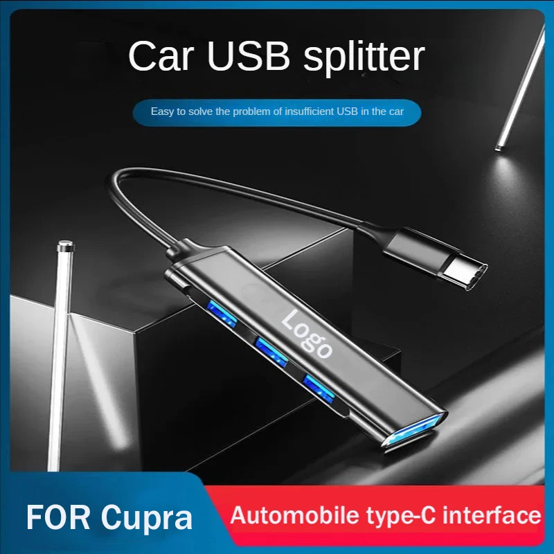 Car Type c Converter USB Data Cable Connectorcar Interior Accessories ...