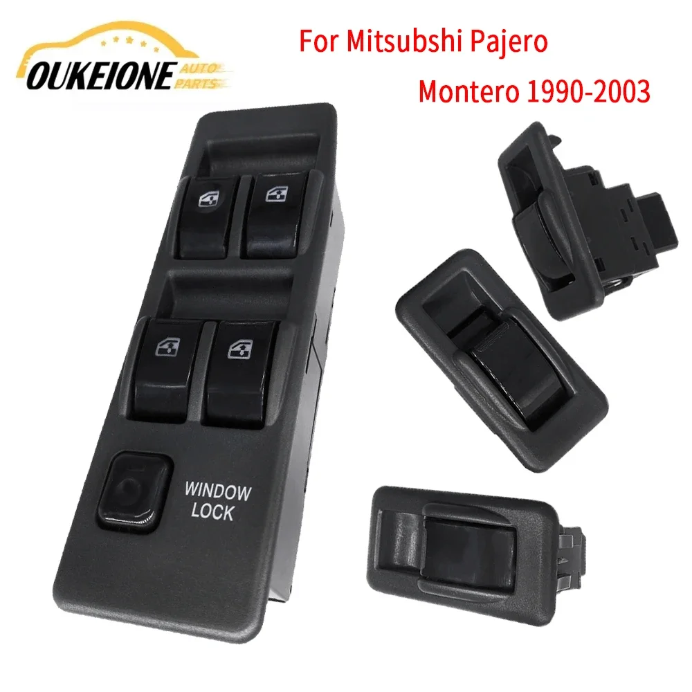 For-Mitsubishi-Pajero-Montero-1990-2003-Electric-Driver-Window-Switch ...