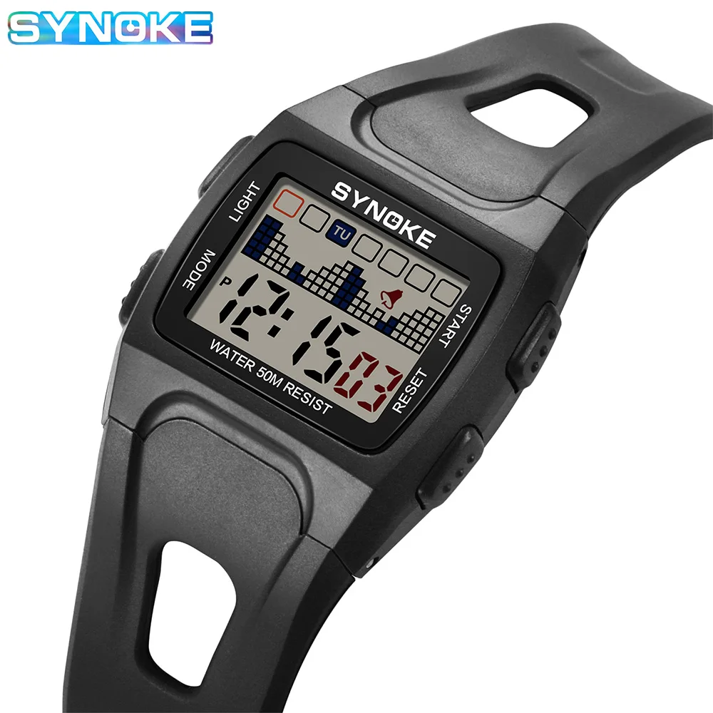 SYNOKE-Men-s-Watch-Chronograph-Water-Resistant-Watch-Ultra-thin-Design ...