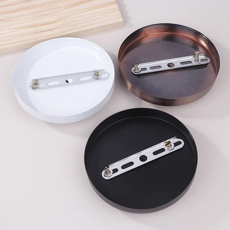 150mm Ceiling Rose 15cm Ceiling Canopy Iron Ceiling Plate Metal Lamp ...