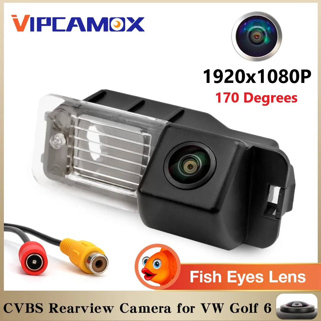 HD-Rear-View-Camera-for-VW-Golf-MK6-Fish-Eye-Lens-Starlight-Night ...