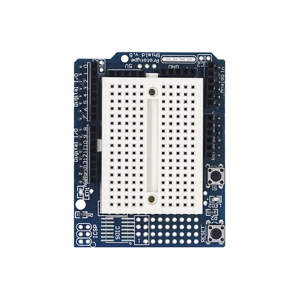 Mini Breadboard Shield For UNO With 170 Tie Points Prototype Shield ...