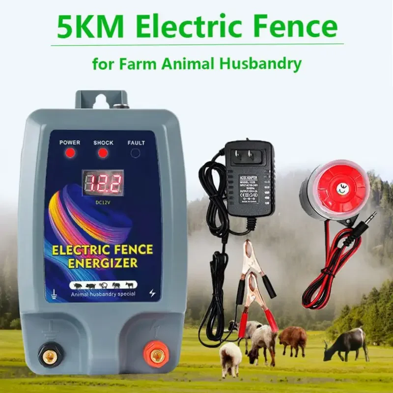 5KM-Electric-Shepherd-for-Cattle-Animals-Farm-Electric-Shepherd ...