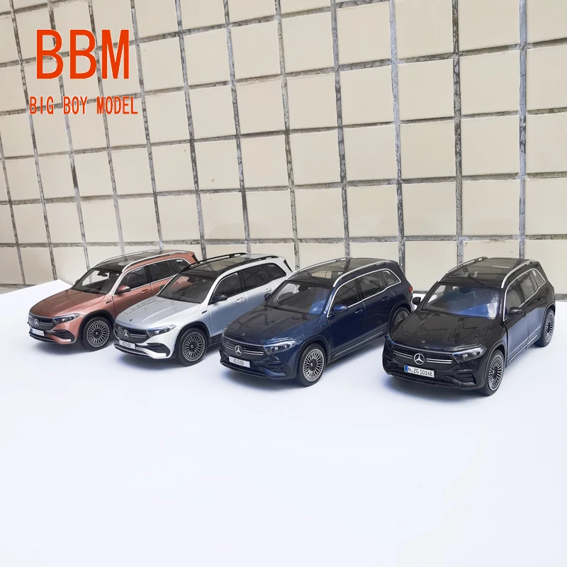 Diecast 1/18 Mercedes-benz Eqb Car Model Alloy Simulation Collectible ...
