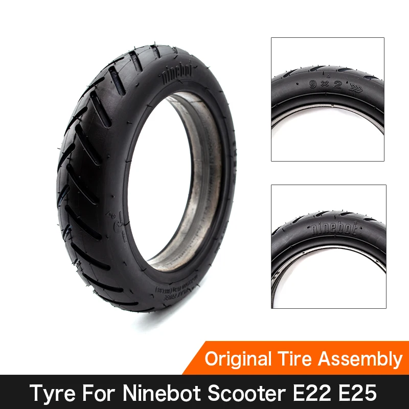 Original-Tyre-For-Ninebot-KickScooter-E22-E25-E45-Electric-Scooter-9-2 ...