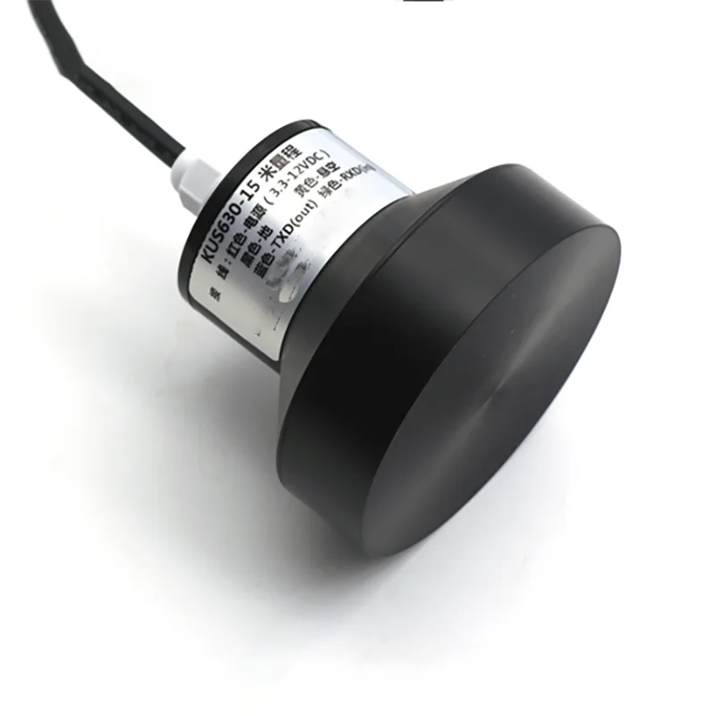 Ultrasonic liquid level sensor detection distance 15m 20m 30m analog ...