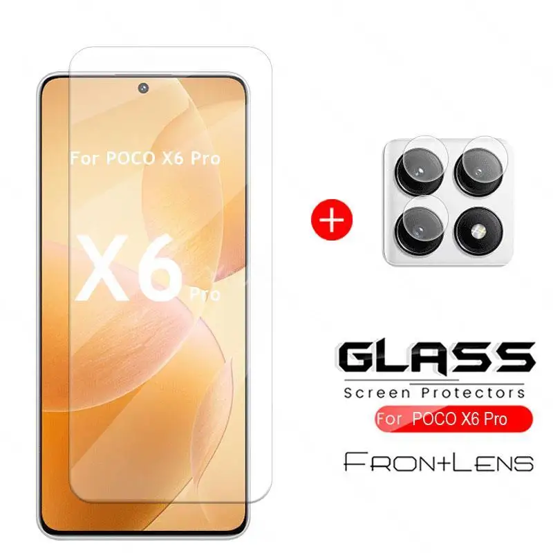 For Xiaomi POCO X6 Pro Glass POCO X6 Pro Tempered Glass Screen ...