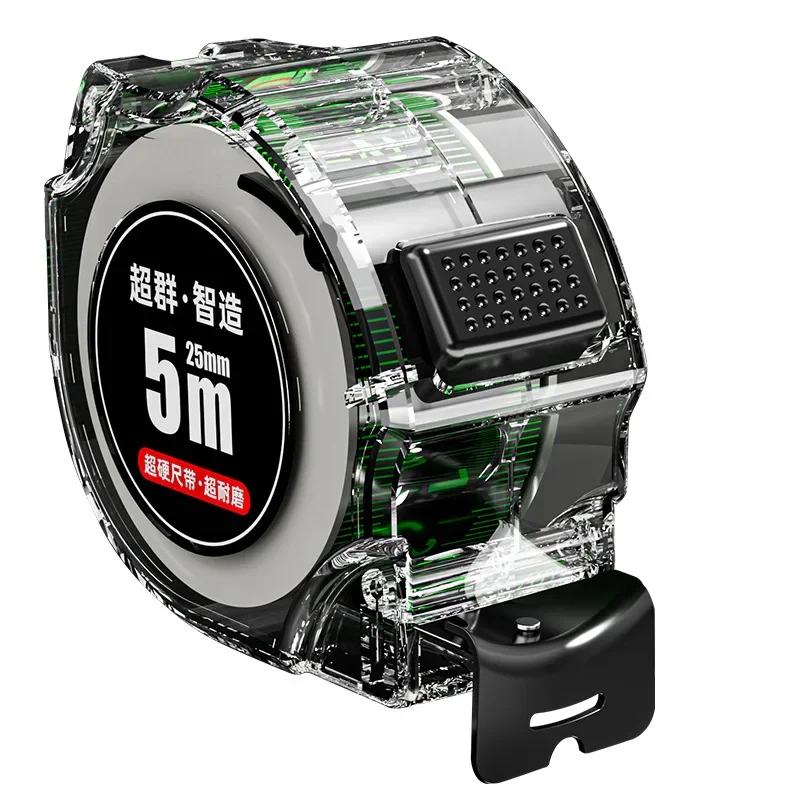 3-5-7m-Self-Locking-Fluorescent-Steel-Tape-Measure-High-Precision-Laser ...