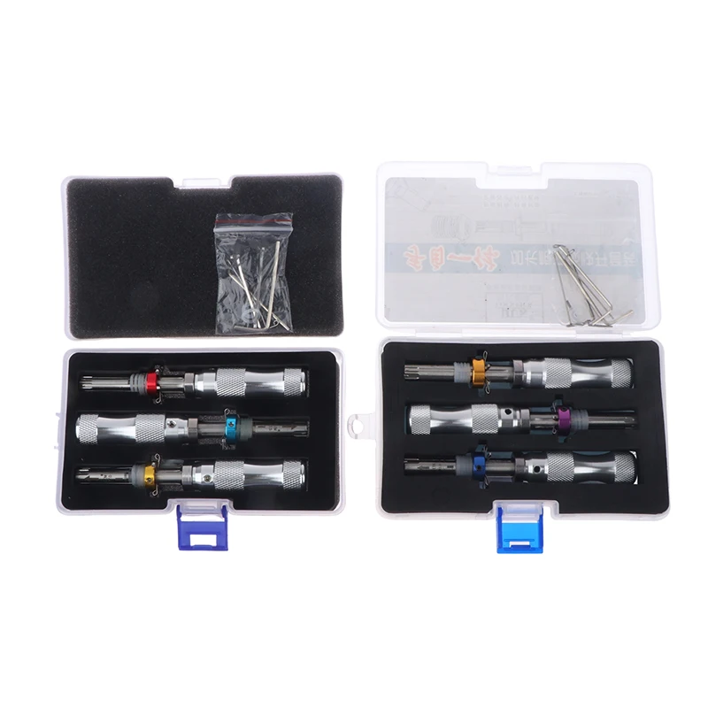 3x-Locksmith-Tools-7-pins-Tubular-Tool-Stainless-Steel-Lock-Pick-7-0mm ...