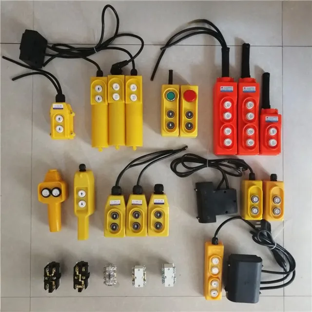 Up Down Switch 12v Crane Hoist Push Button Switch - Up/Down Control ...
