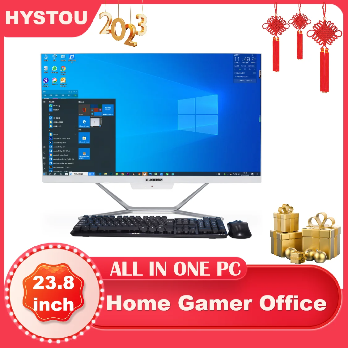 All In Pc Intel Core i5-13500H 23.8 Inches Touch Screen All In One ...