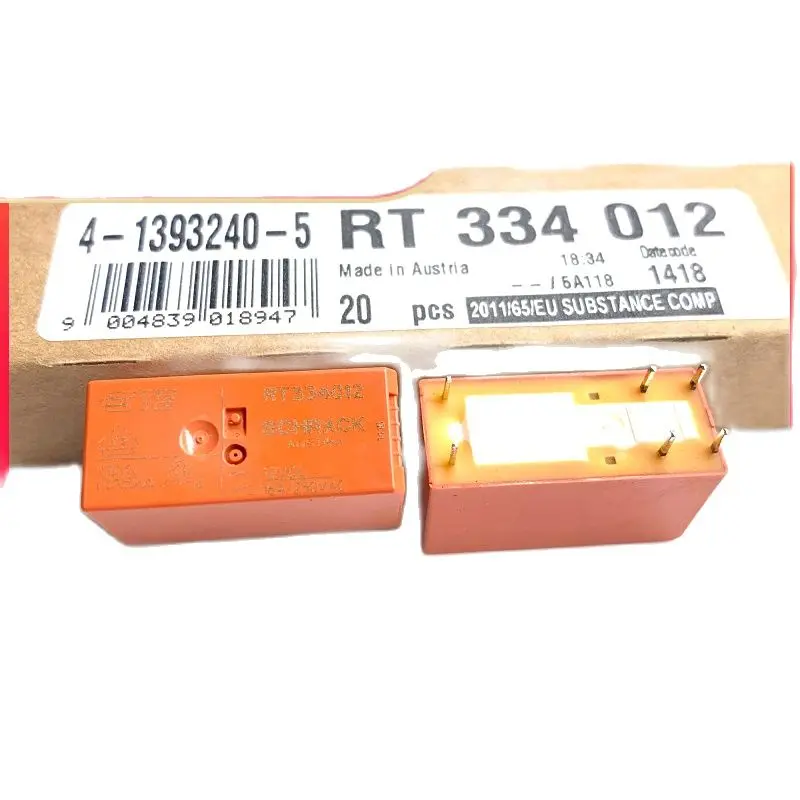 New-RT334012-RTH34012-RT334024-RTH34024-Tyco-Relay-12VDC16A-Group ...
