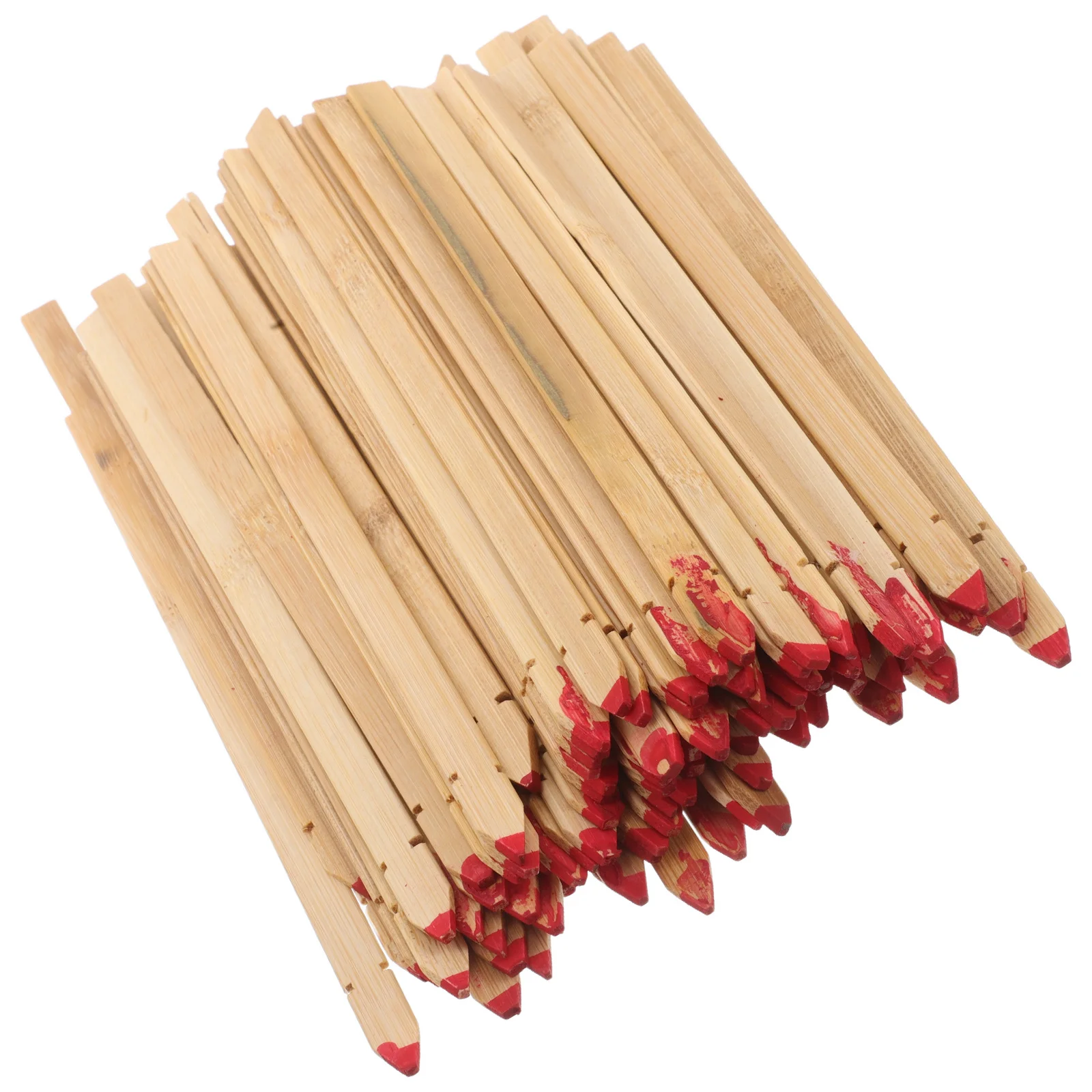 100Pcs Vintage Divination Sticks Blank Bamboo Fortune Telling Props ...