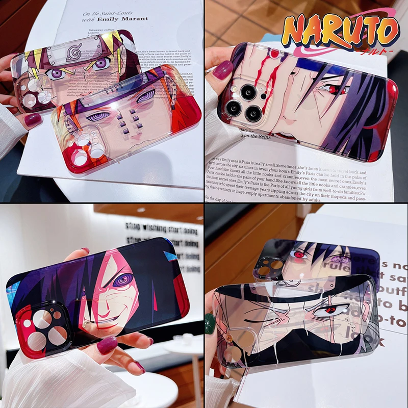 Naruto-Anime-Phone-Case-For-iPhone-11-12-13-14-Pro-Max-Plus-Soft ...