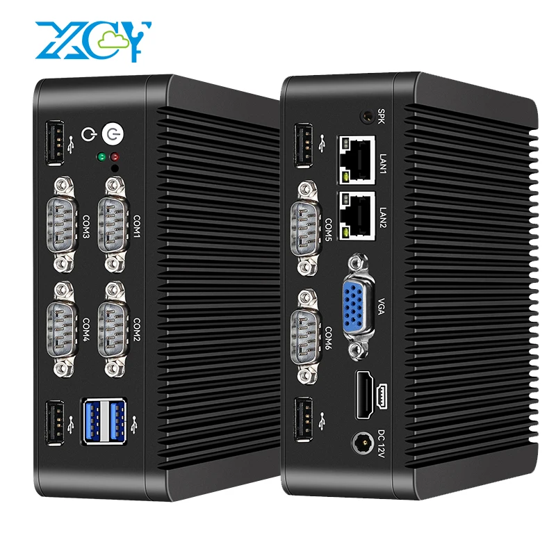 Mini-PC-Intel-Pentium-n5000-j4125-2x-gbps-lan-6x-com-rs232-rs485-6x-usb ...