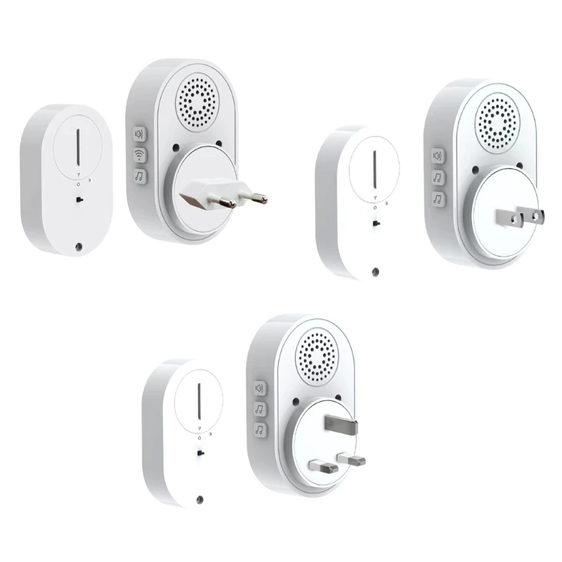 Practical-Wireless-Doorbell-Waterproof-Door-Bell-Kit-Wifi-Doorbell ...