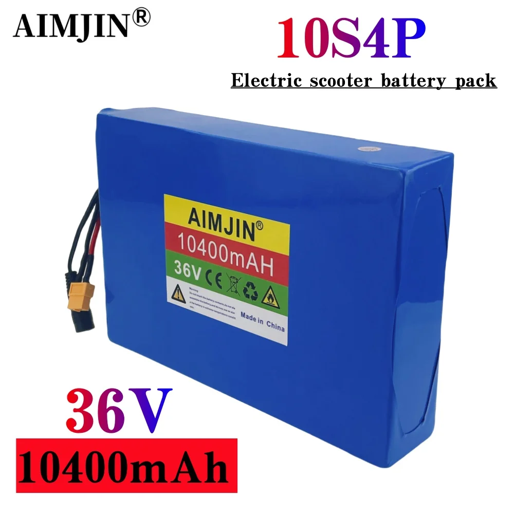 10S4P-36V-10400mAh-lithium-ion-battery-pack-to-replace-power-battery ...