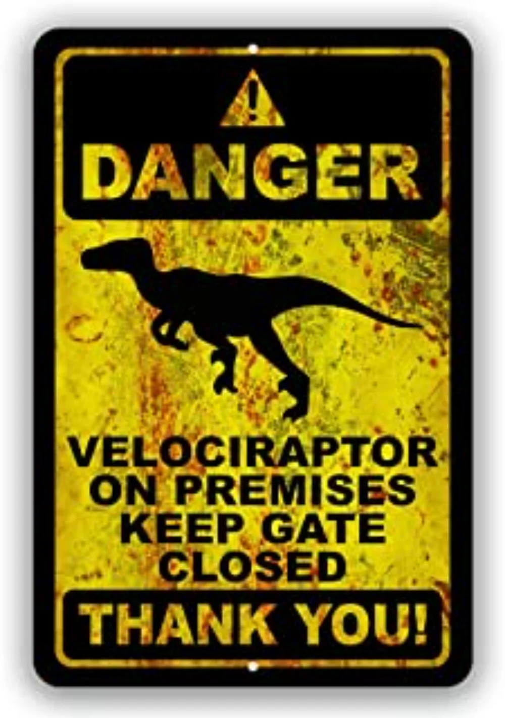 Velociraptor Free Zone