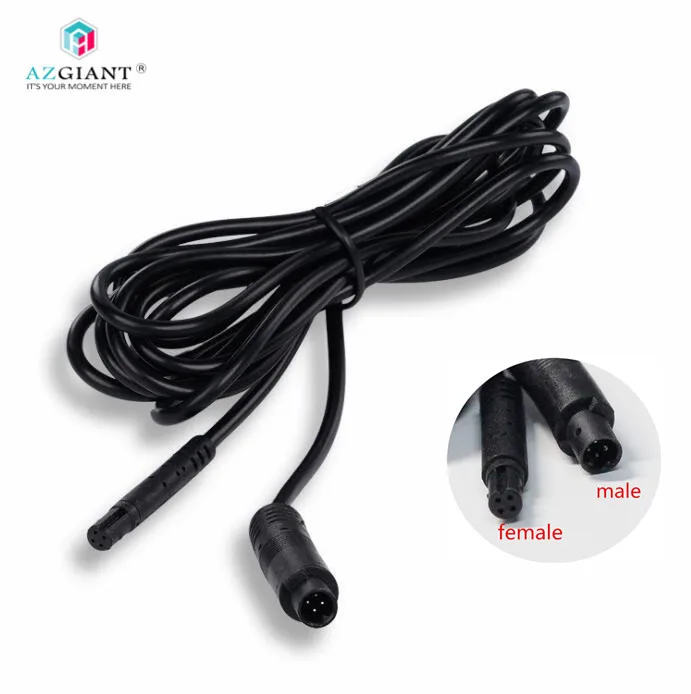 4PIN 5PIN 6PIN 8PIN Car RCA Reverse Camera Extension Cable Rear View ...