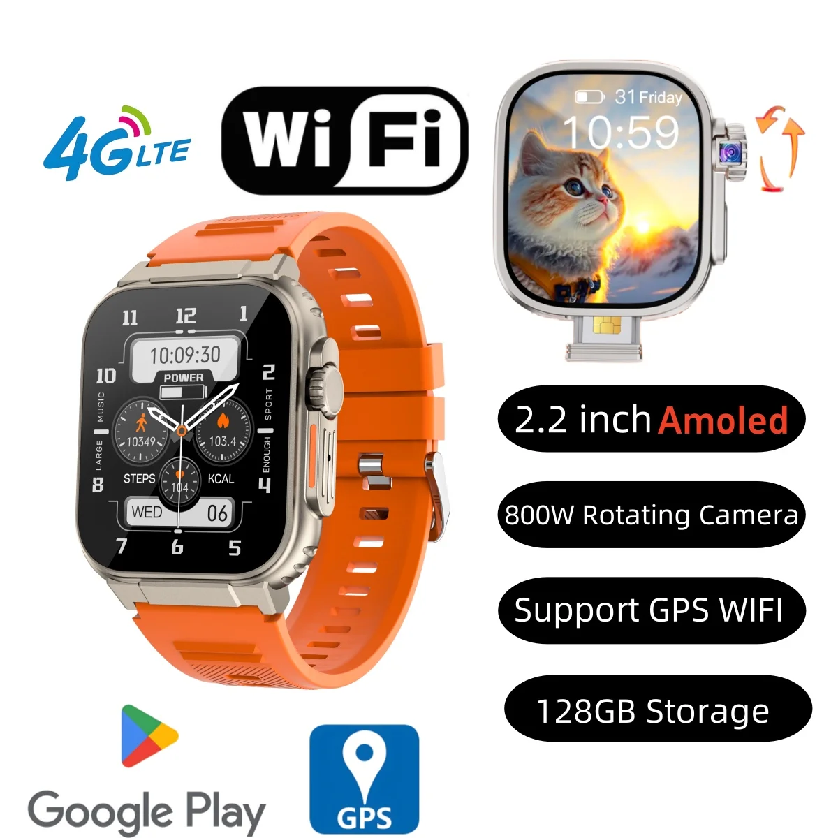 S9-Ultra-reloj-inteligente-dispositivo-con-c-mara-giratoria-4G-Android ...