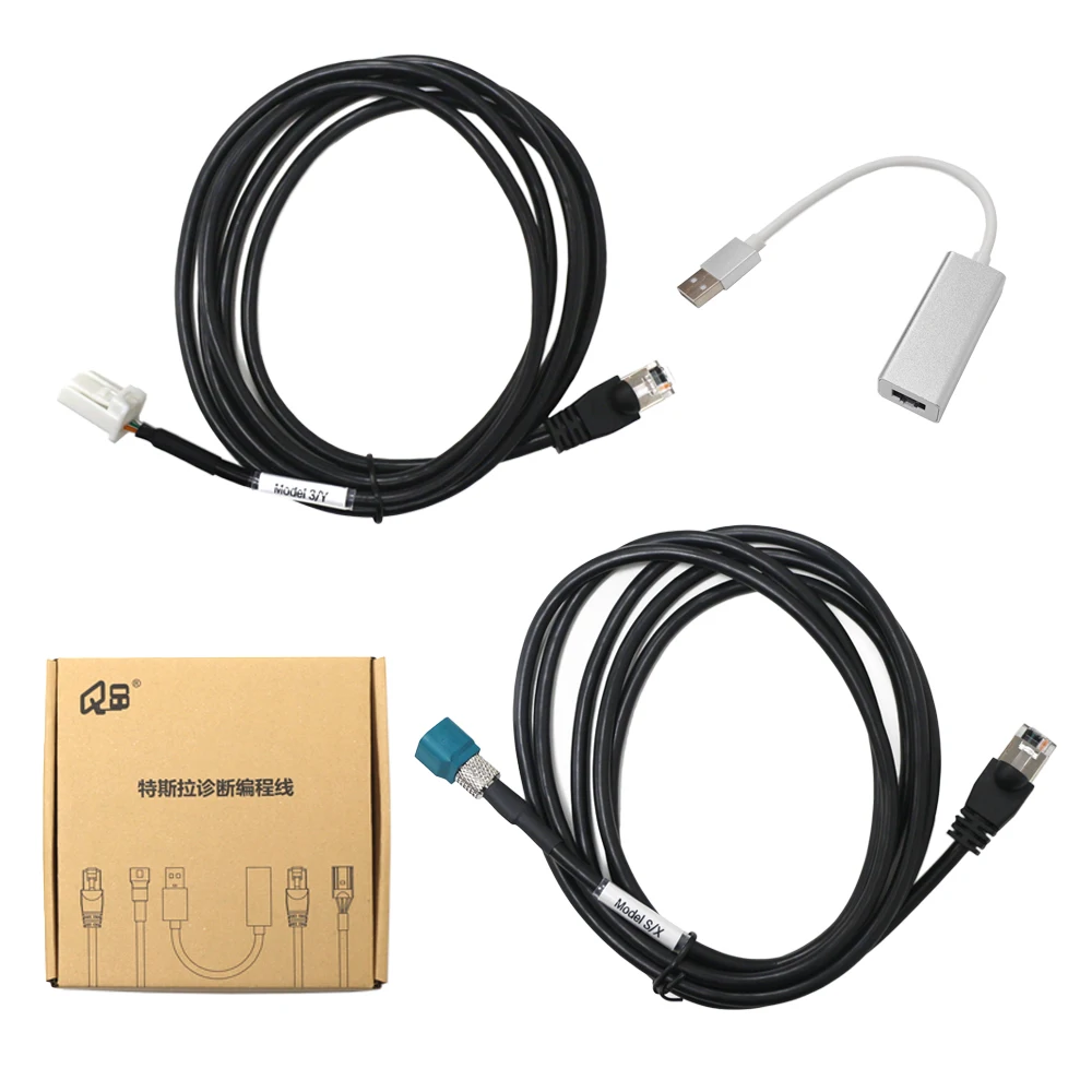 Complete Tesla Diagnostic Programming Cable with CANBUS for Model 3/Y/S ...