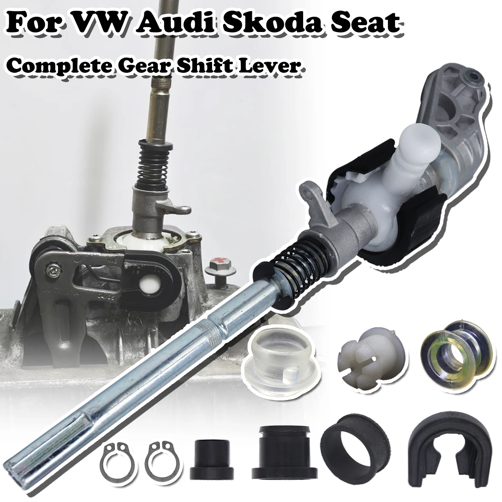 Palanca de cambio de marchas para Audi A2 A3 VW Beetle Bora Golf MK4 ...