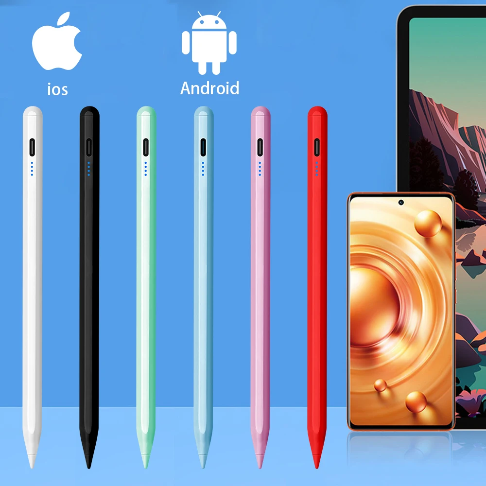 Caneta-Stylus-Universal-Para-Tablet-Smartphone-Touch-Pencil-Pen-Para ...