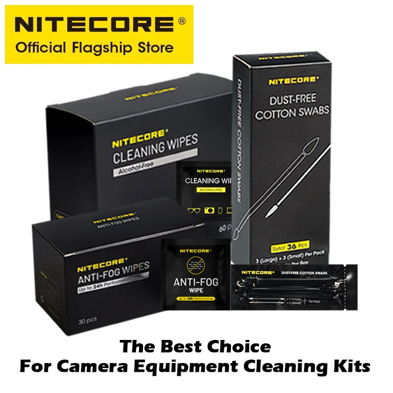 NITECORE-Camera-Len-Clean-Tool-Photography-Drone-Cleaning-Swab-Phone ...