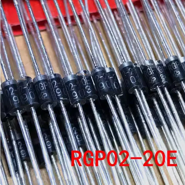 10pcs Fast recovery direct insertion RGP02-20E DO-41 RGP02-20 high ...