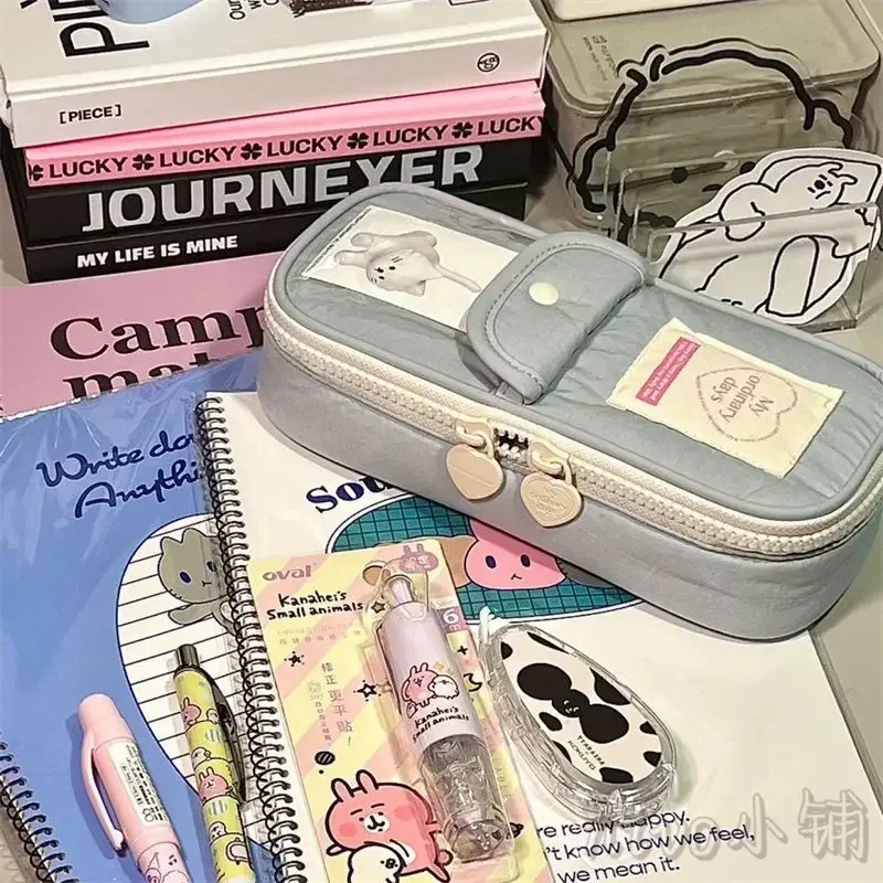 1-Piece-Retro-Student-Pencil-Case-Vintage-American-Style-Pencil-Bag ...