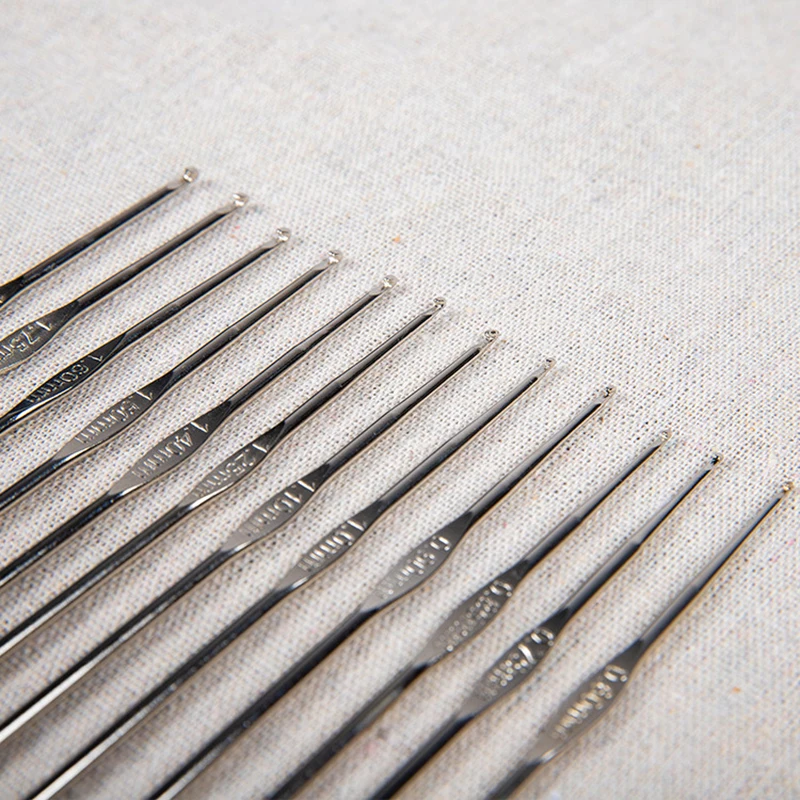 1Pcs-Metal-Stainless-Steel-Crochet-Hook-Knitting-Needles-0-6-1-9mm ...