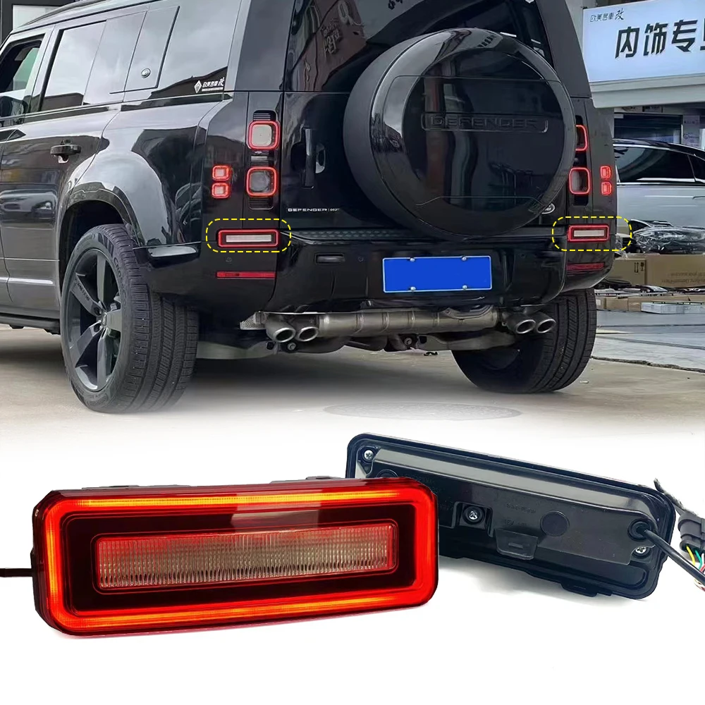 LED-Rear-Bumper-Reflector-Tail-Brake-Stop-Lamp-Turn-Signal-Light-For ...