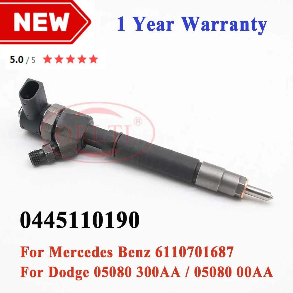 A6110701687-0445110190-New-Diesel-Fuel-Injector-for-Mercedes-Benz ...