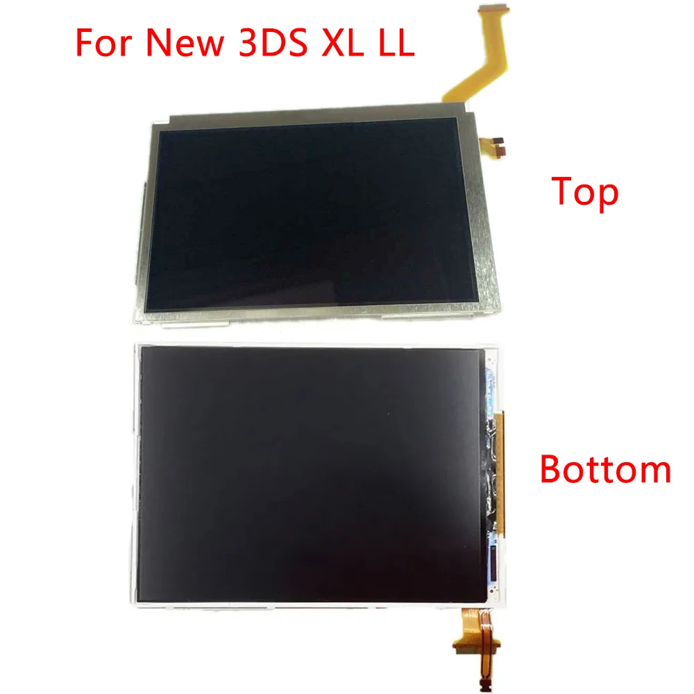 Original New LCD Screen For Nintendo New 3DS XL LL Top Upper Bottom ...